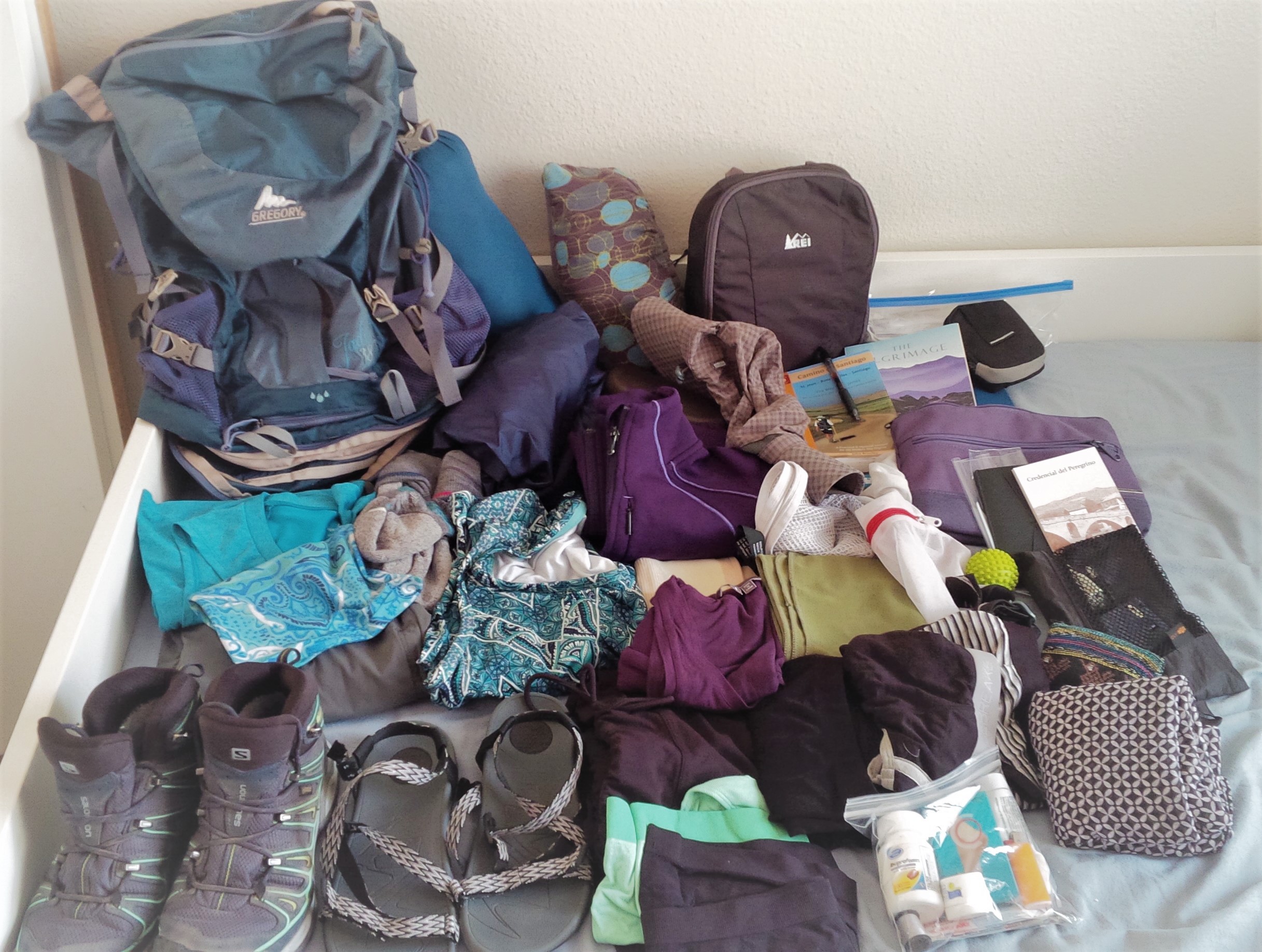 My Summer Camino Packing List – camino times two